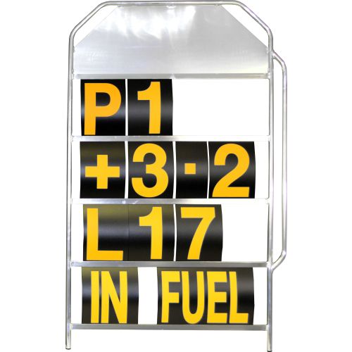 Buy BG Racing Large Aluminium Pit Board and Number Sets from ...